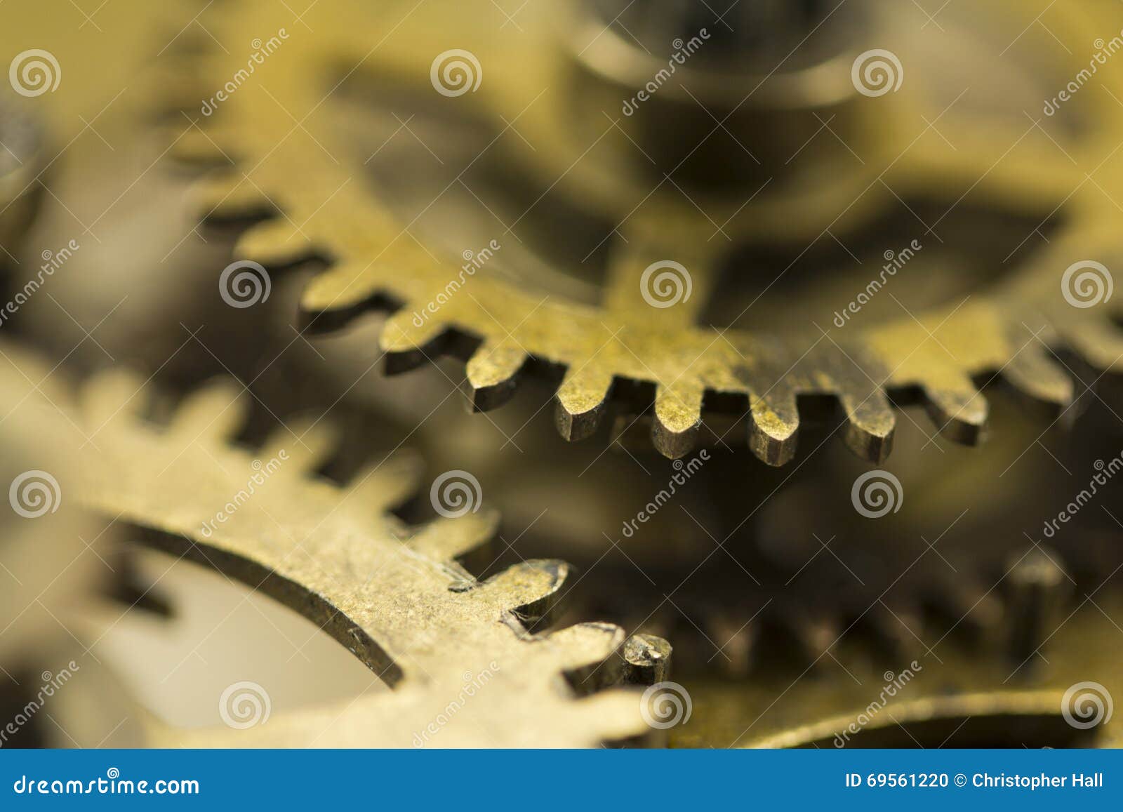 Close Up of Cogs Inside a Clock Stock Photo - Image of cogs, industry ...