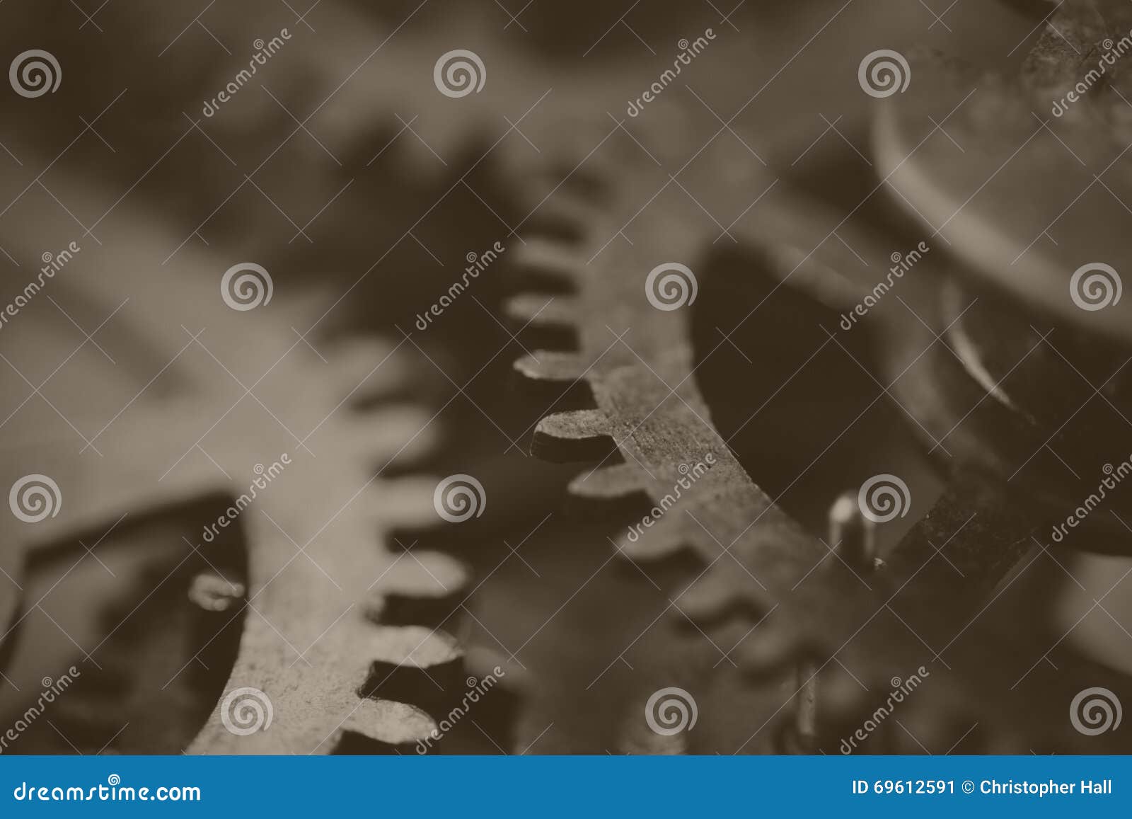 Close Up of Cogs Inside a Clock Stock Image - Image of macro, gear ...