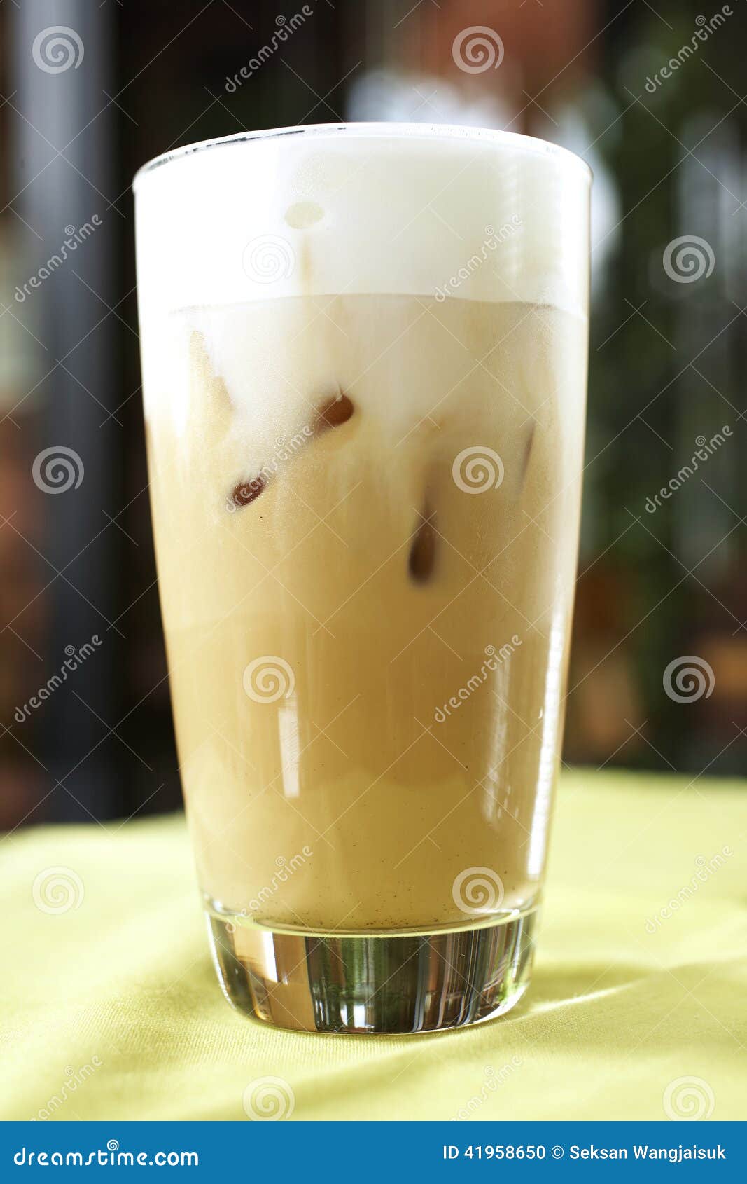 Close up cold coffee stock photo. Image of beverage, fresh - 41958650
