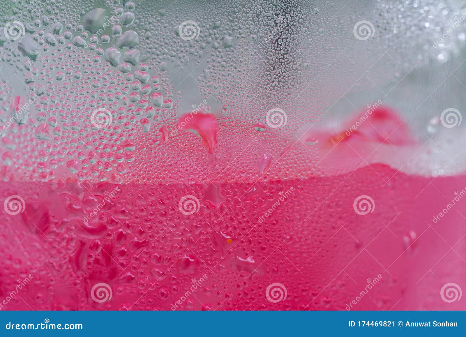 Close-up of Cold Steam on a Glass of Water Stock Image - Image of white ...