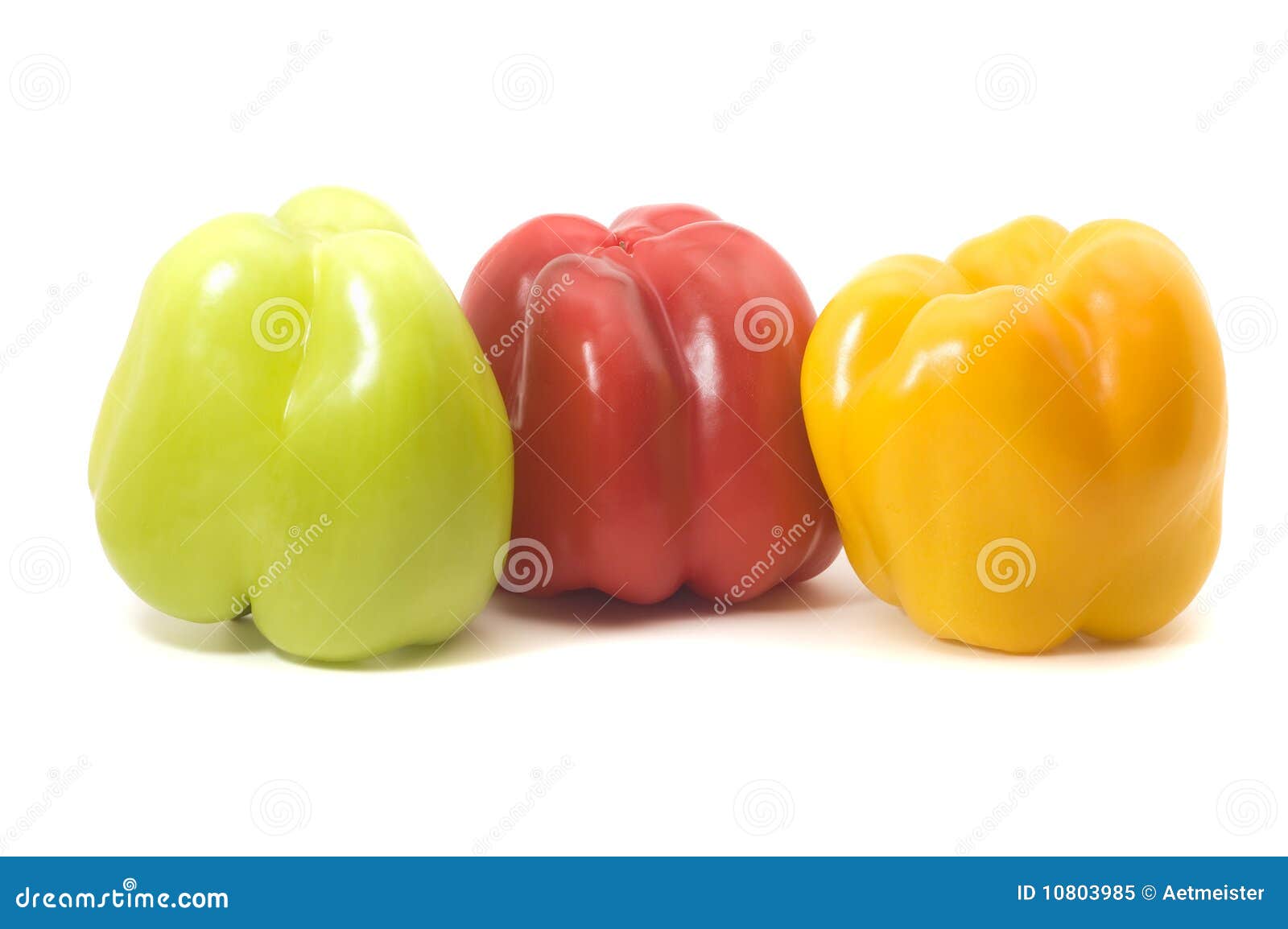 Close-up Color Paprika Isolated on White Background Stock Image - Image ...