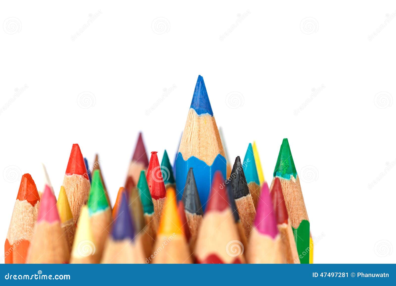 Close up color pencil stock image. Image of school, crayon - 47497281