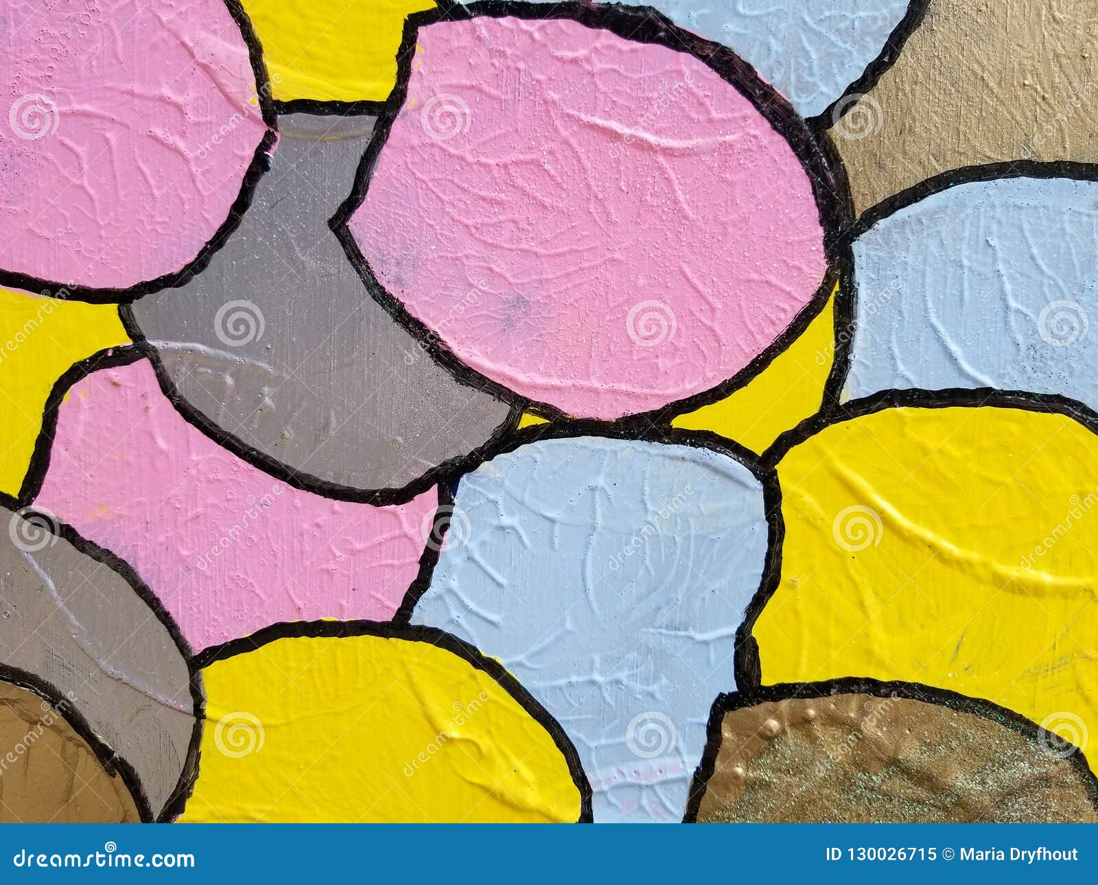 Abstract Modern Paint Pattern Stock Image - Image of design, bold ...