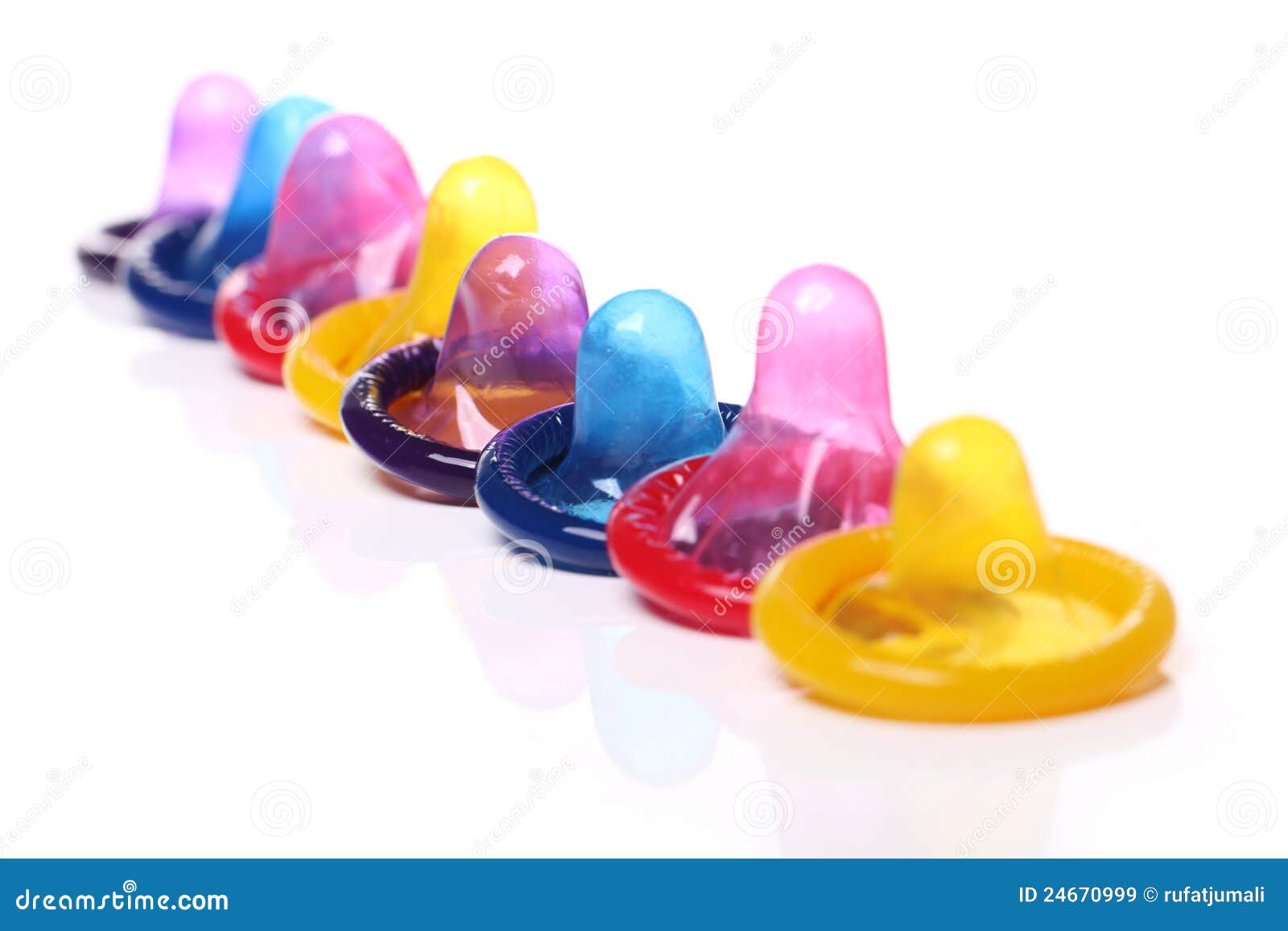 Close Up of Colorful Condoms Stock Image - Image of contraception, life ...