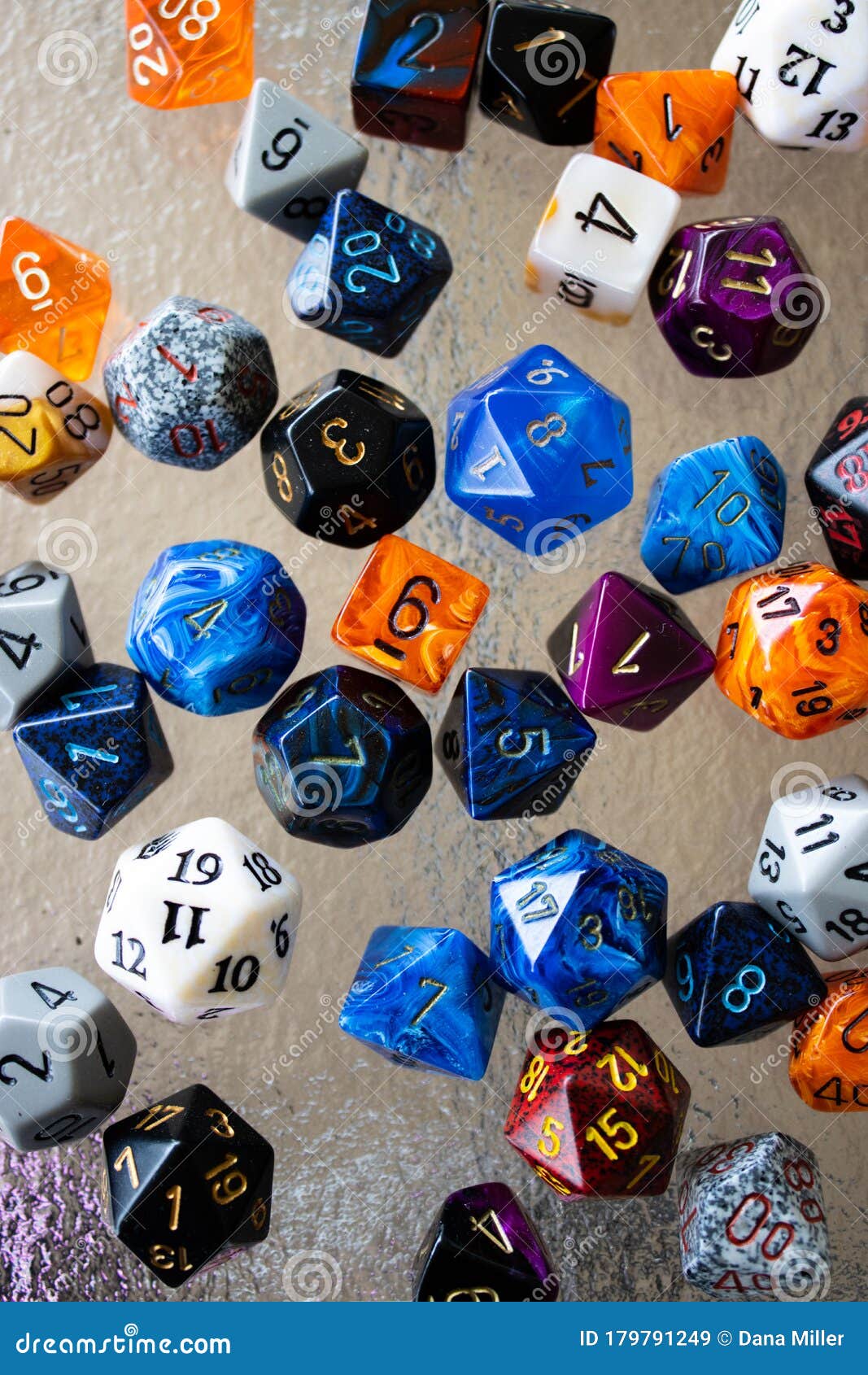 Close-up of colorful dice stock image. Image of multi - 179791249