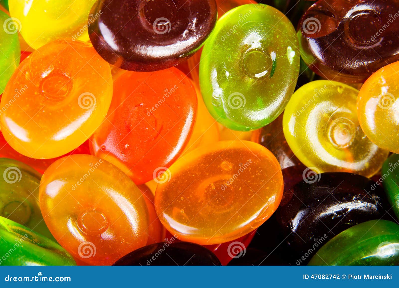 Close Up Colorful Hard Candies Stock Photo - Image of delicious, food ...