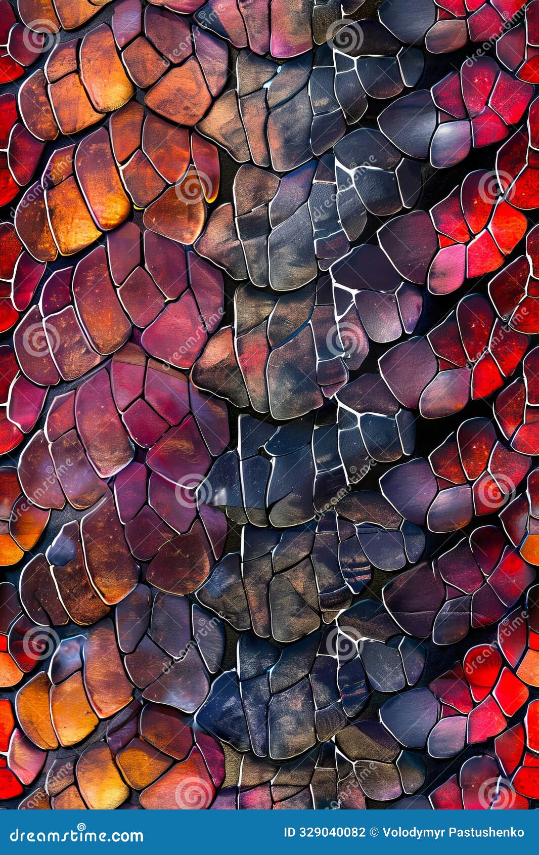 A Close Up of a Colorful Mosaic Tile Pattern Stock Photo - Image of ...