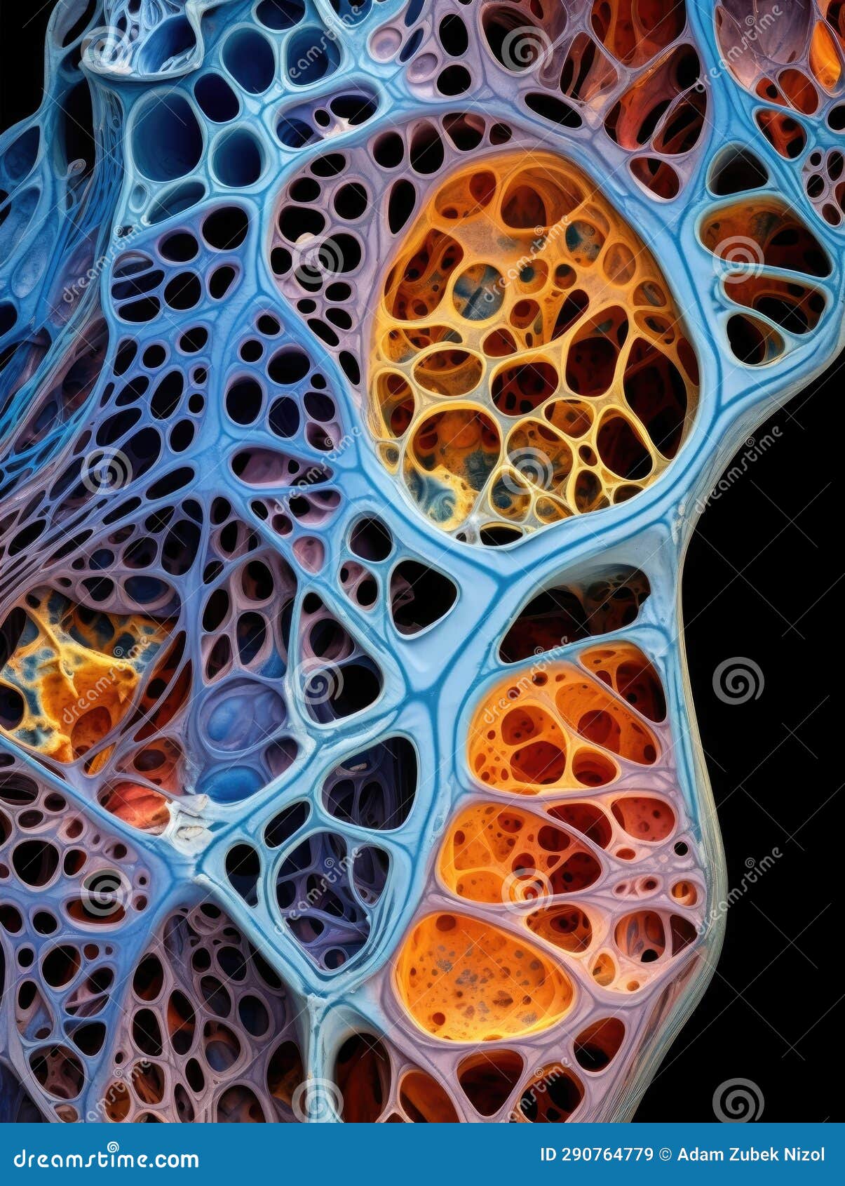 A Close Up of a Colorful Structure Stock Illustration - Illustration of ...