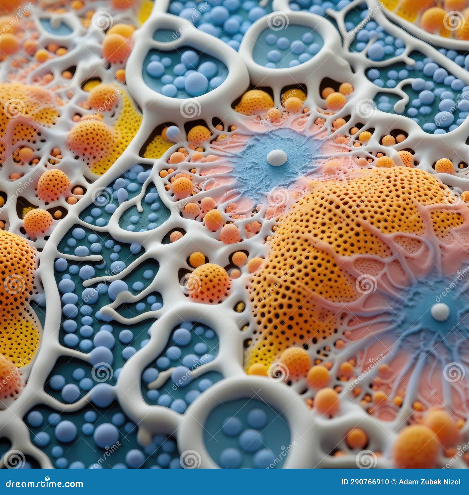 A Close Up of a Colorful Surface Stock Illustration - Illustration of ...