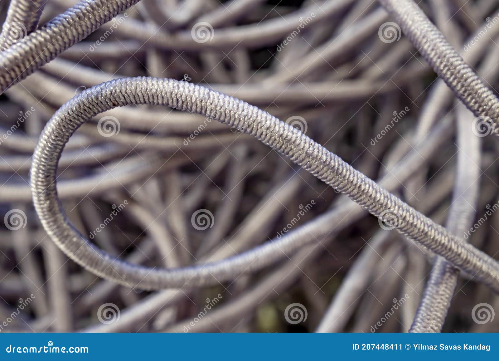 Complex and Tangled Ball of Yarn Stock Image - Image of handmade ...