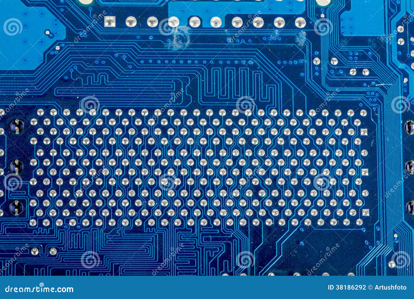 Close Up of Computer Circuit Motherboard Stock Photo - Image of ...