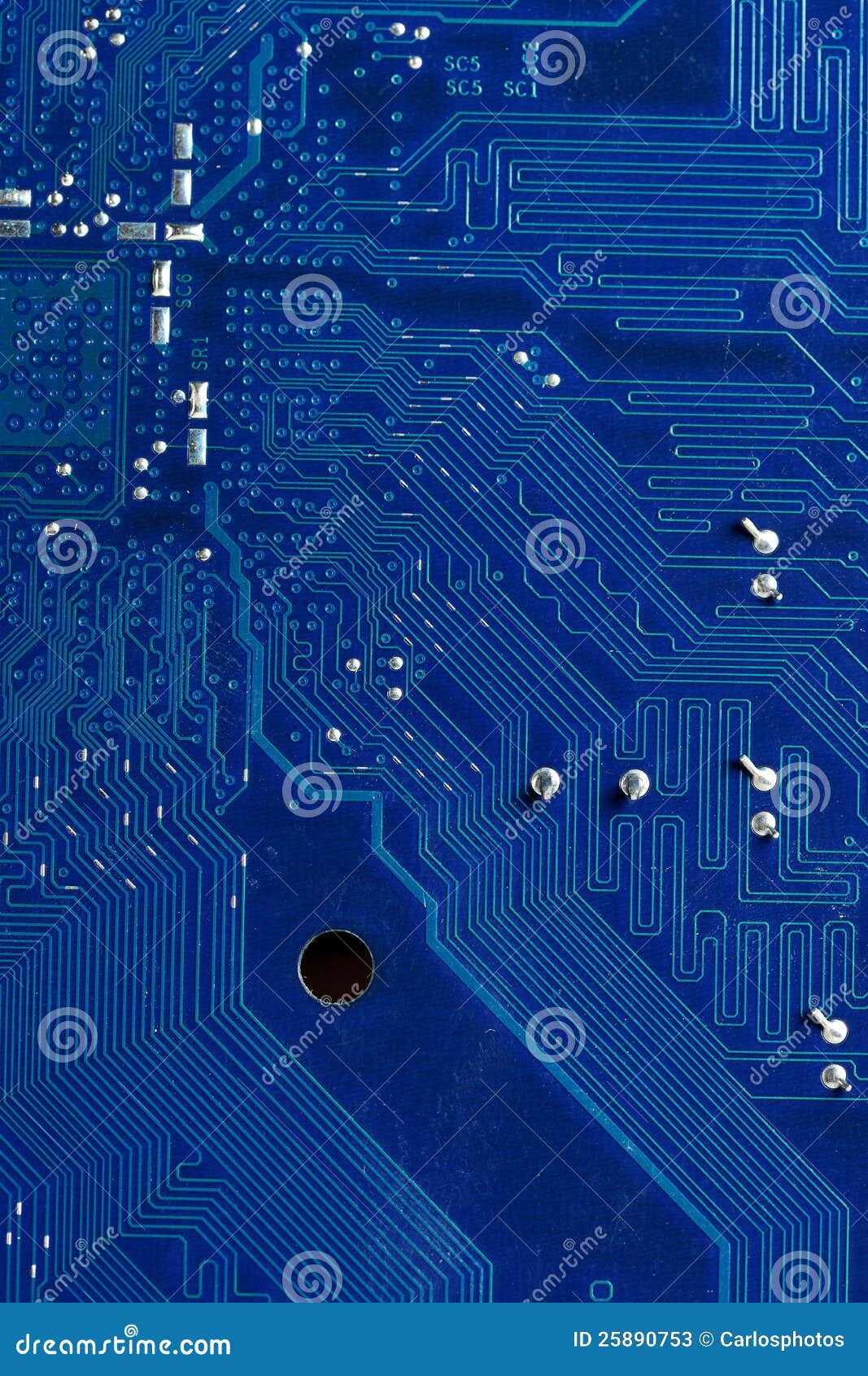Close Up of Computer Circuits Stock Image - Image of device, closeup ...