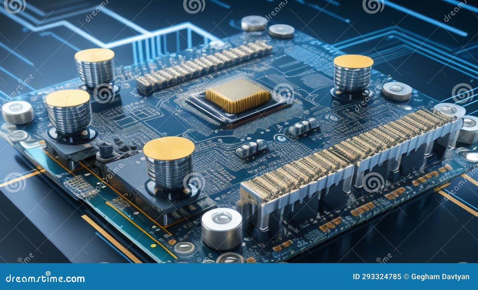 Close-up Of Computer Inside, Computer Board Background, Pc Board ...