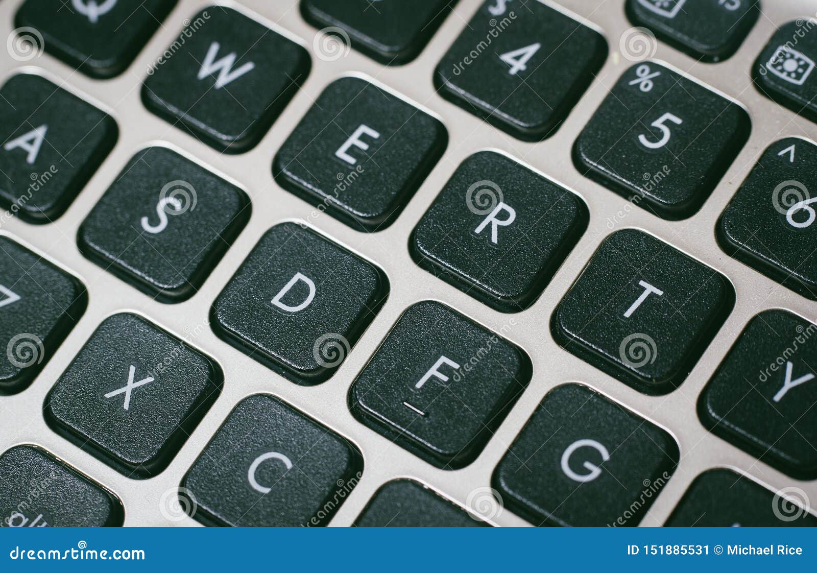 Close Up of Computer Keyboard Stock Image - Image of peripheral ...