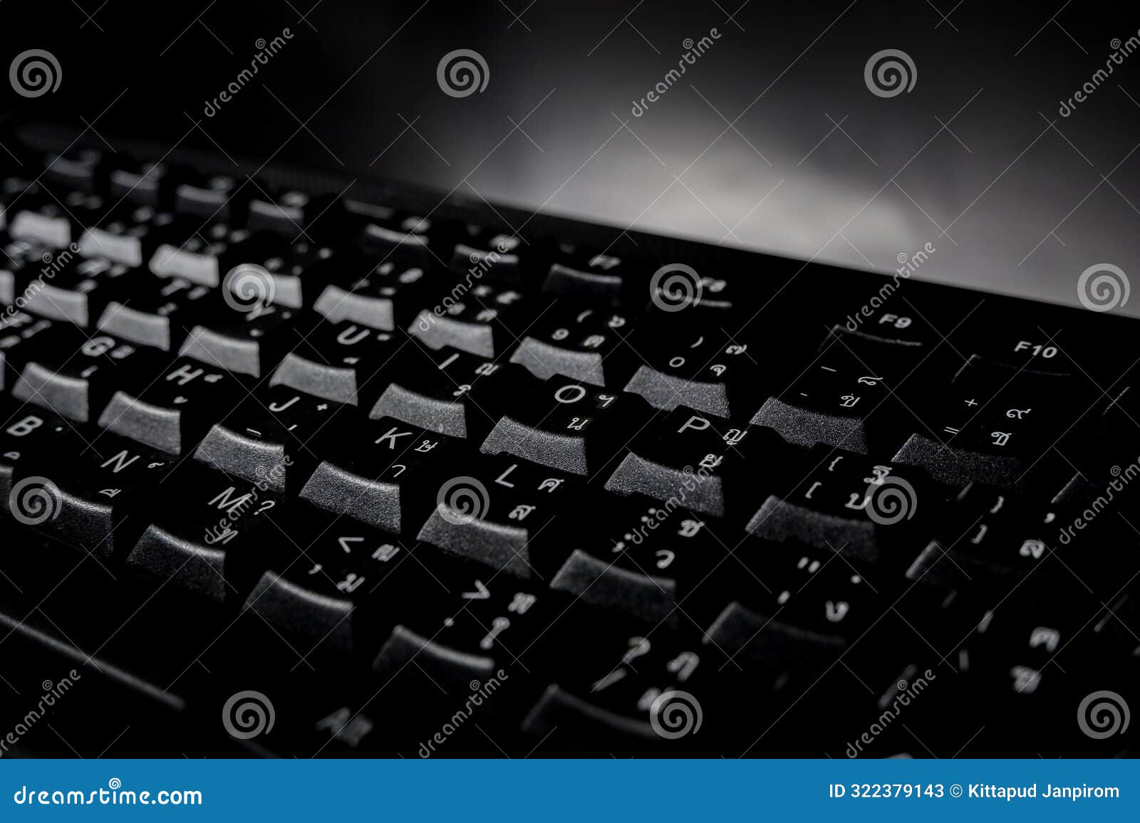 Close Up of Computer Keyboard Graphics for Illustrations Stock Image ...