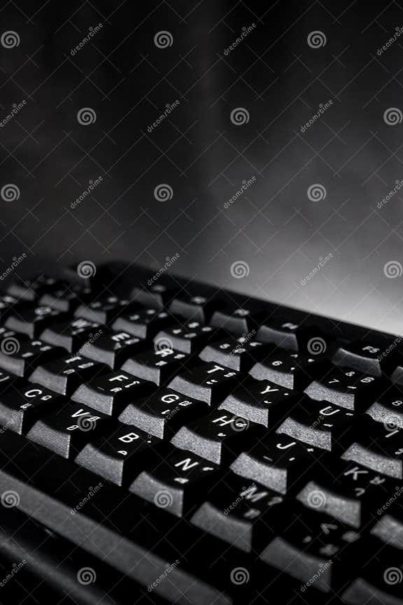 Close Up of Computer Keyboard Graphics for Illustrations Stock Photo ...