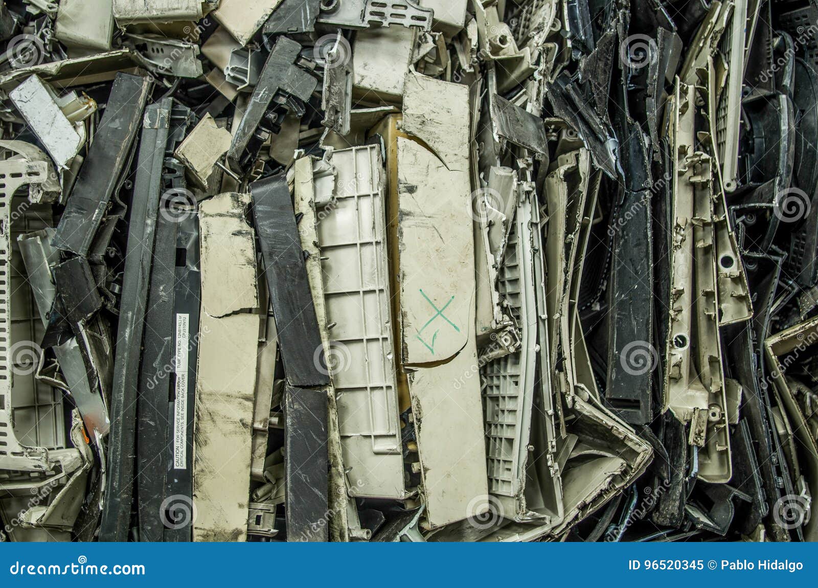 Close Up of Computer Parts of Electronic Parts As Garbage Stock Image ...