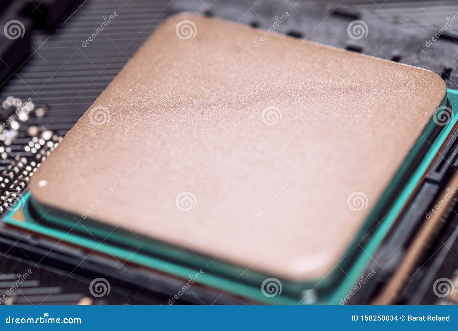 Close-up of Computer Processor Parts, Modern Technology Stock Photo ...