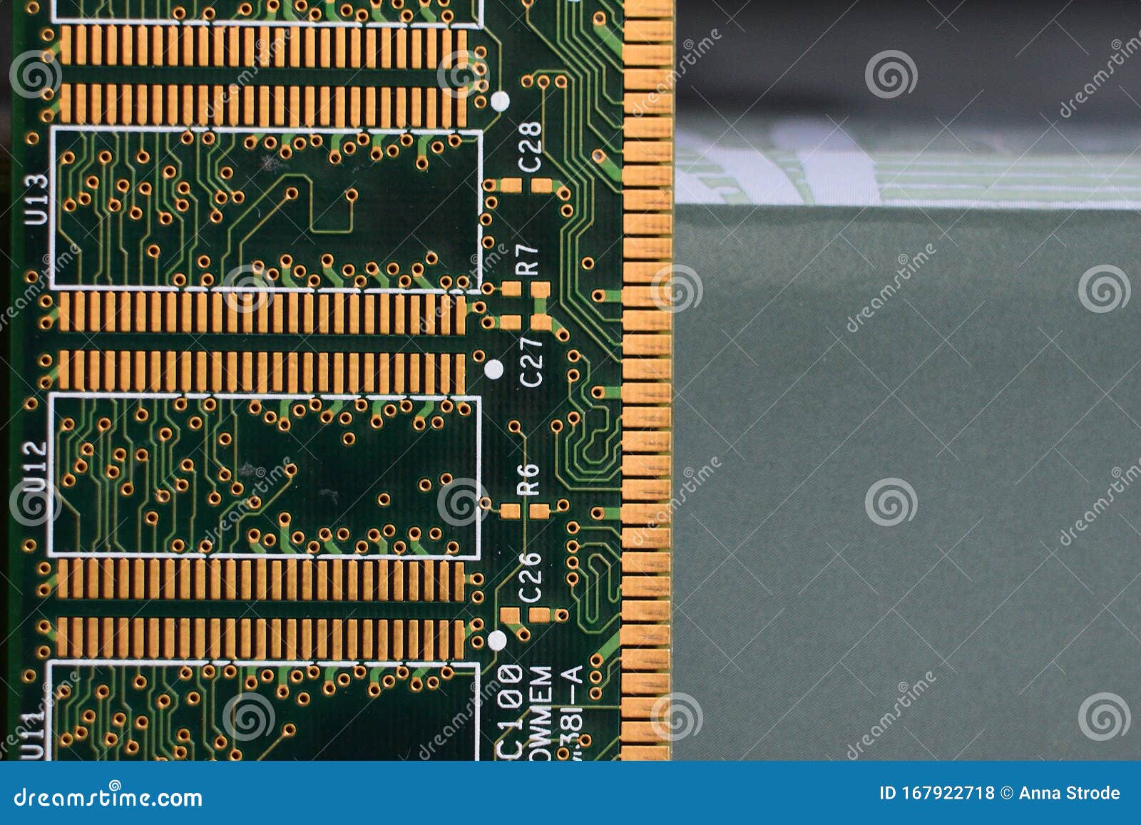 Close-up of Computer RAM Random Access Memory. Editorial Stock Photo ...