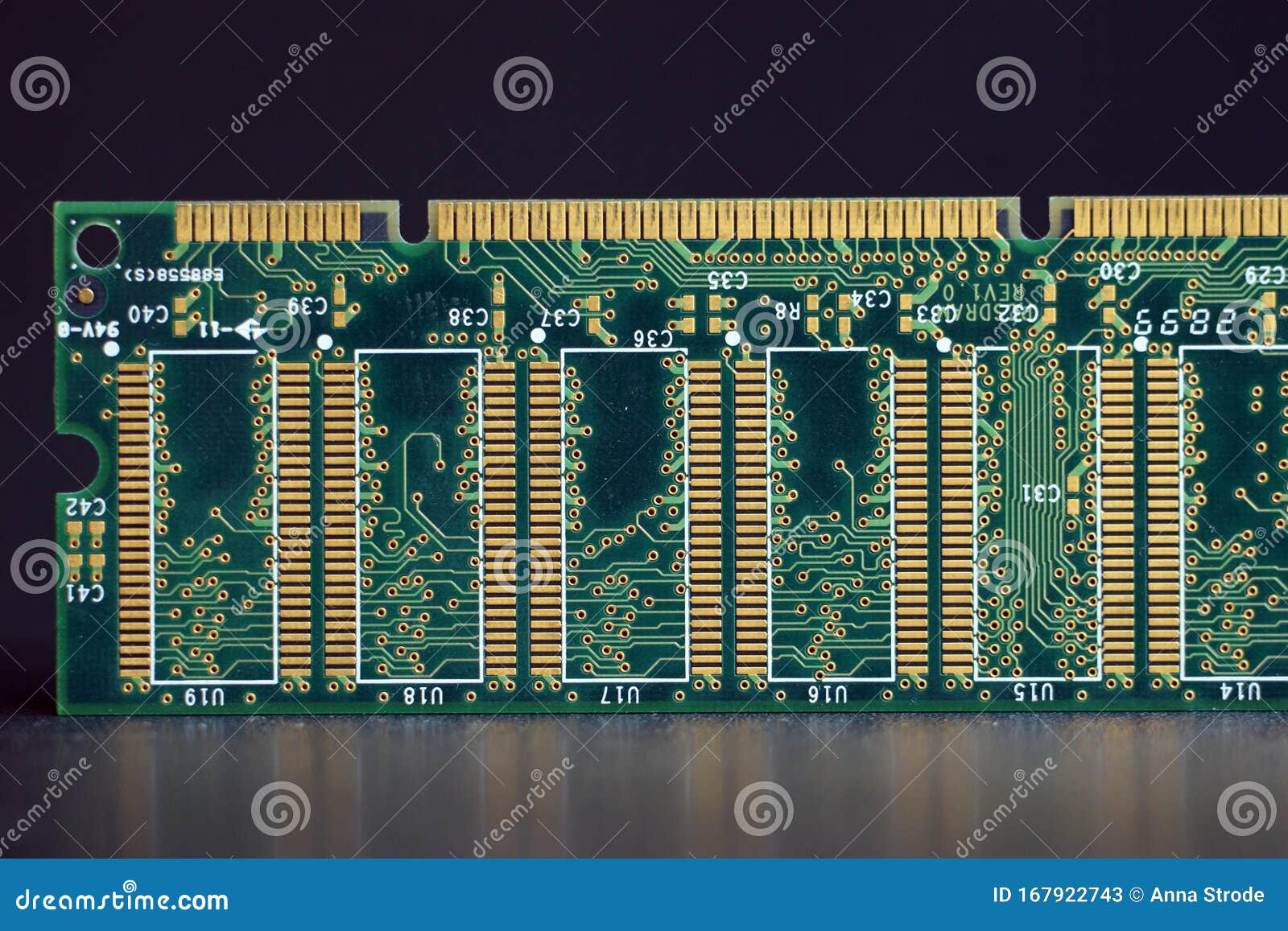 Close-up of Computer RAM Random Access Memory. Editorial Stock Photo ...