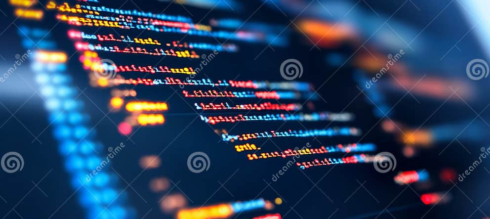 Close Up Of A Computer Screen Displaying Programming Code Javascript