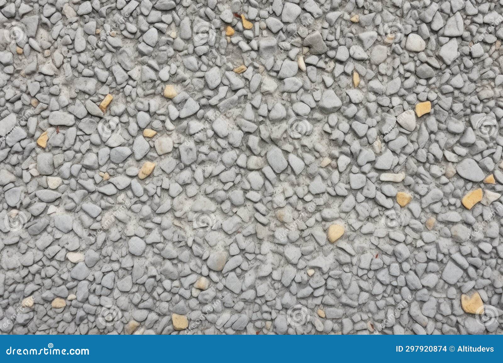 Close-up of Concrete with Exposed Aggregate Texture Stock Illustration ...