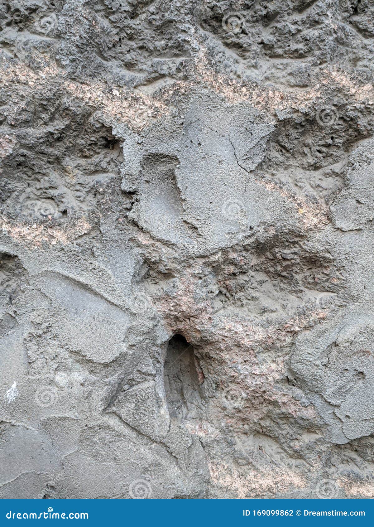 Rough Grey, Pink, and Tan Concrete Curved and Smeared Texture Stock ...