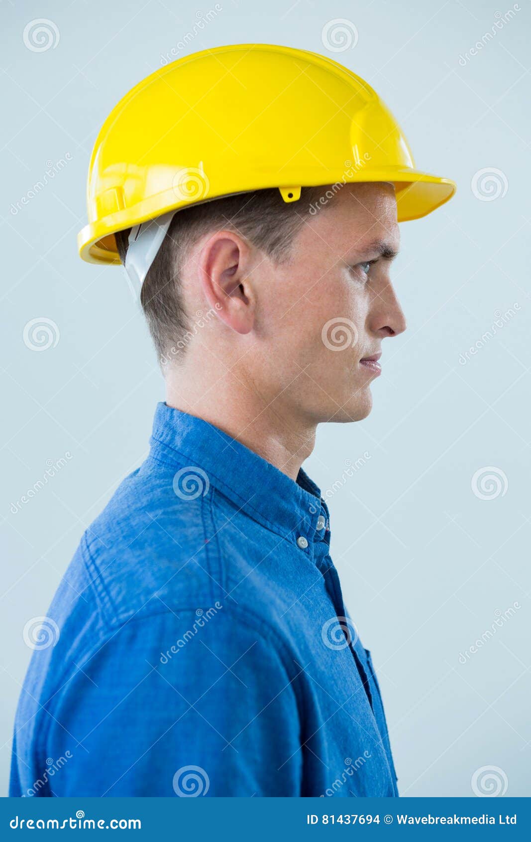 Close-up of Confident Engineer Stock Photo - Image of construction ...