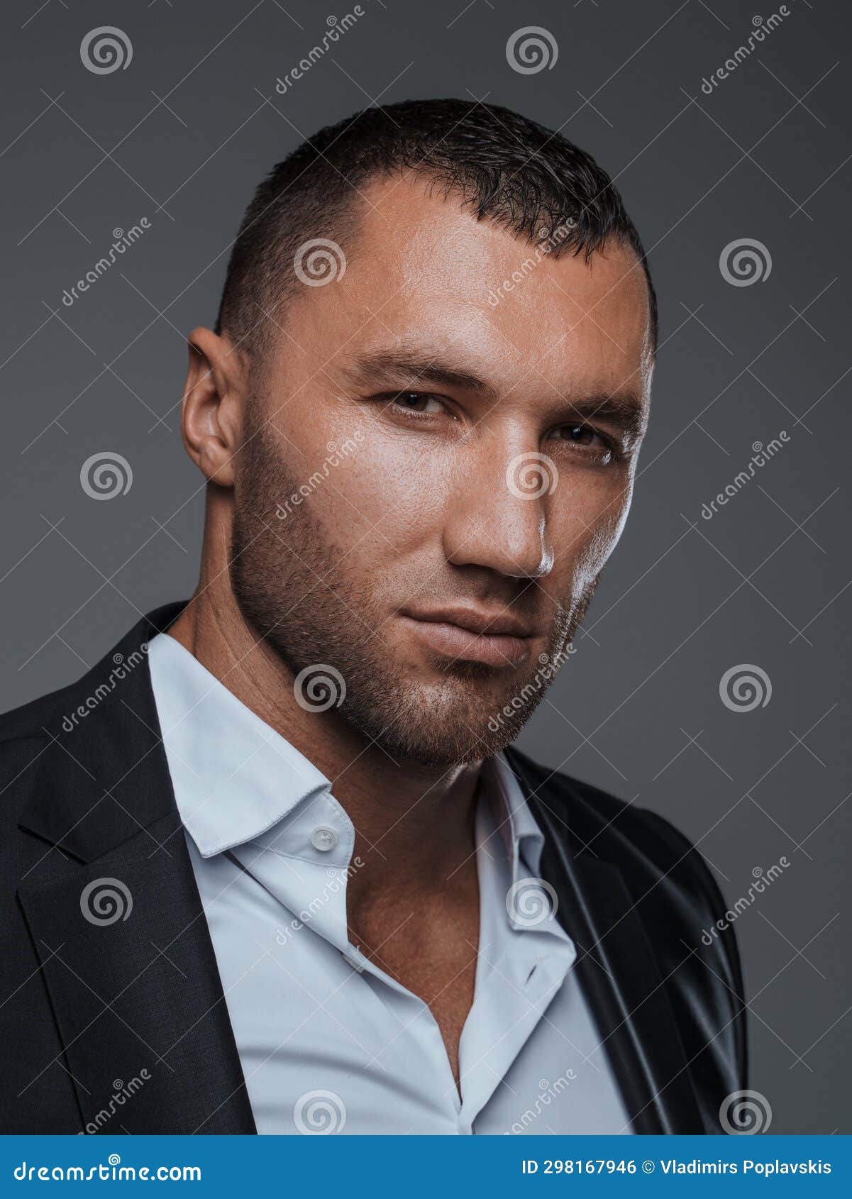 Sharp Dressed Man with a Commanding Presence Stock Photo - Image of ...