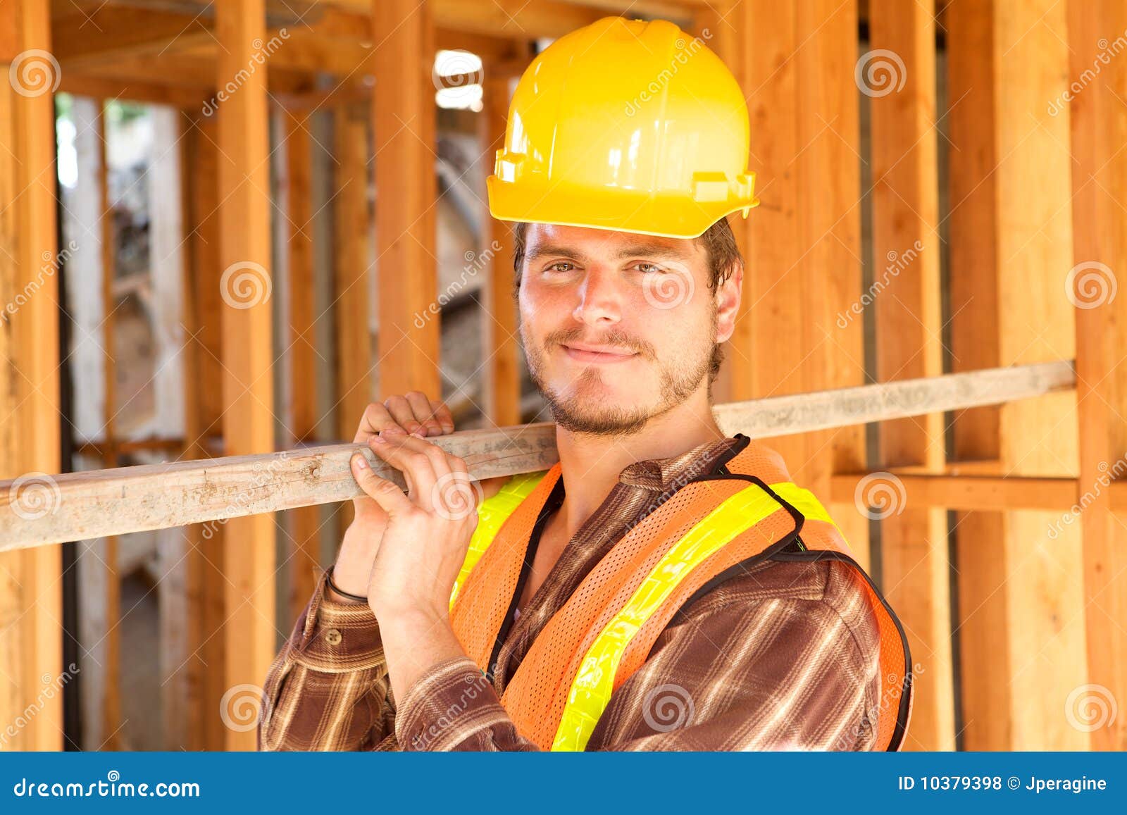 Close Up of Construction Worker Stock Photo - Image of equipment ...