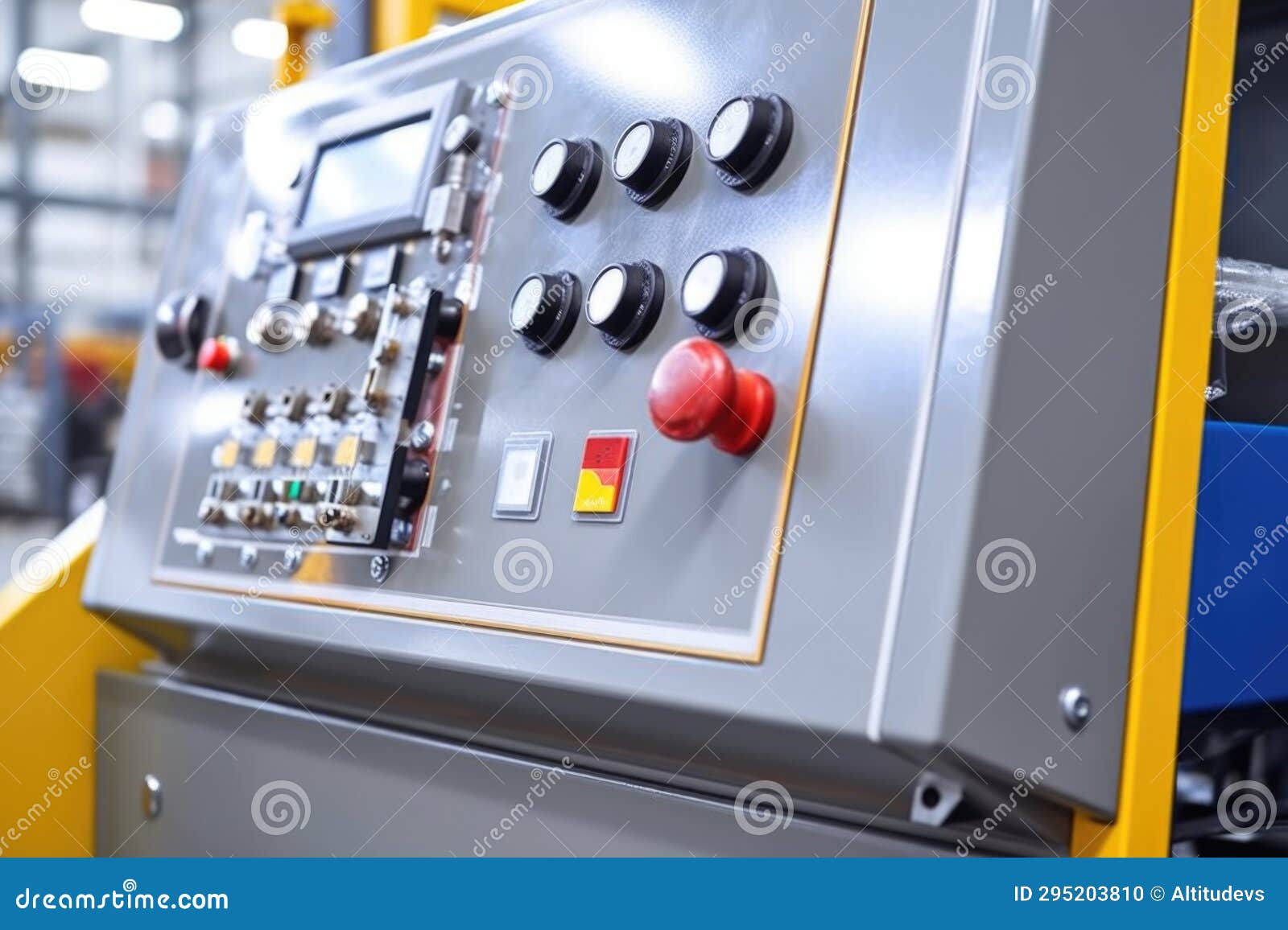 Control Panels. Retro PC And Radio Dashboard With Switches And Buttons ...