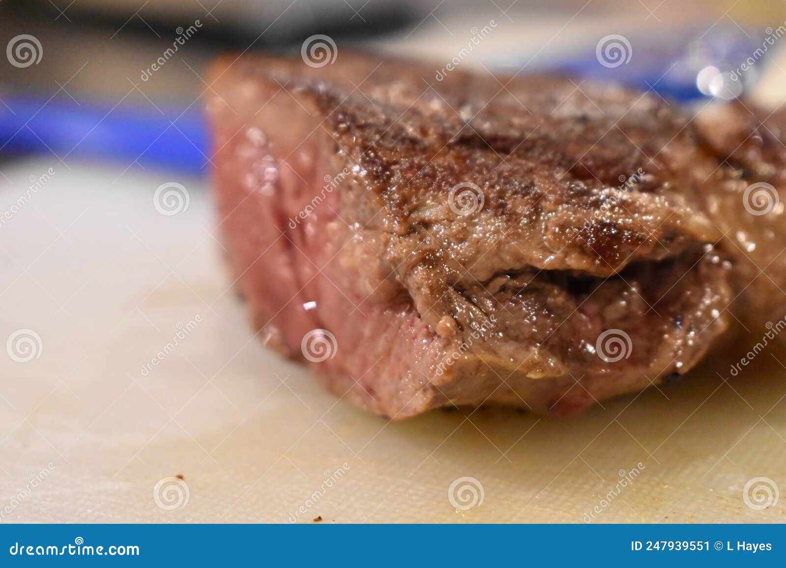 Close up of cooked steak stock image. Image of assorted - 247939551
