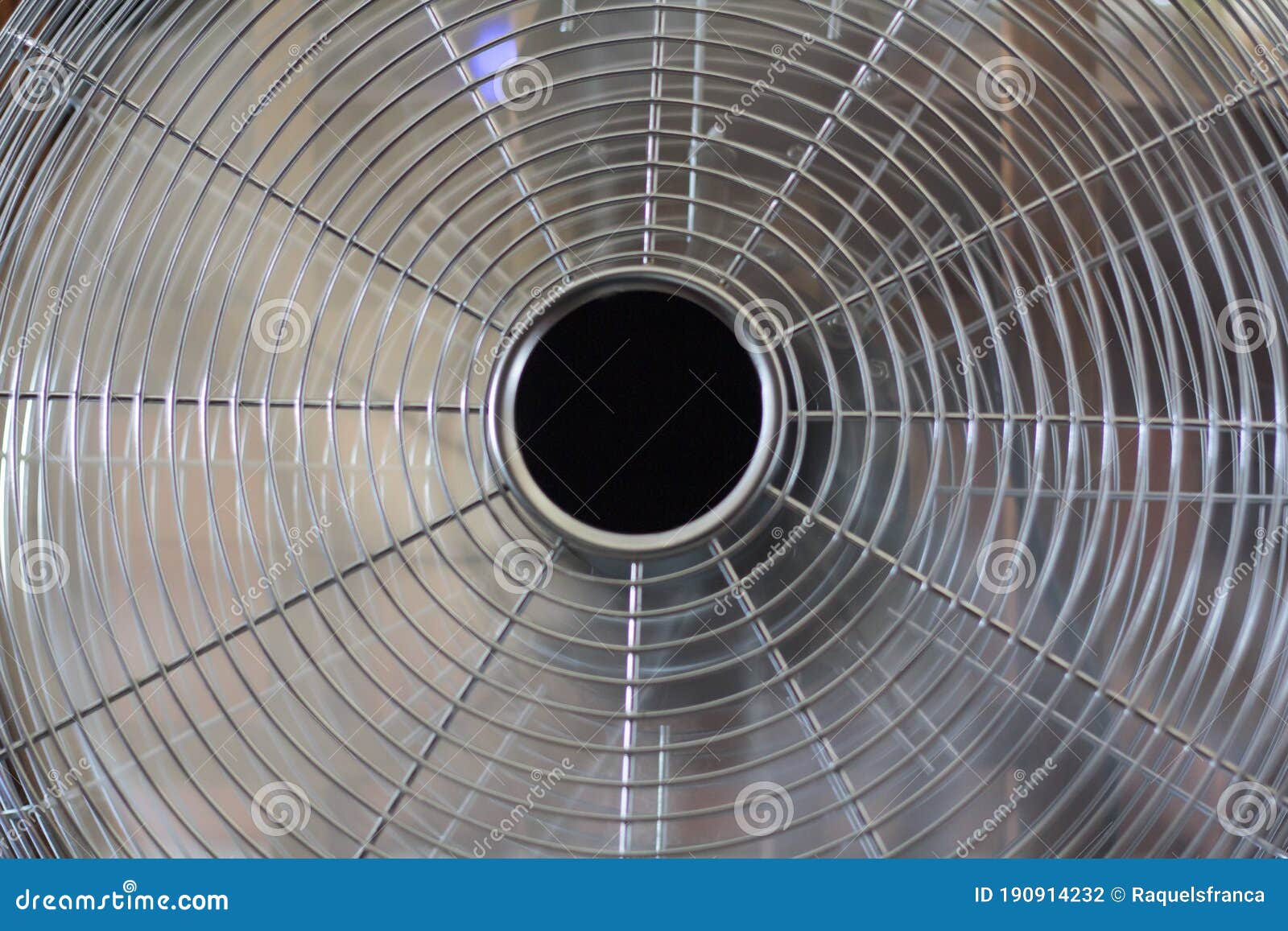 Close Up of Cooling Fan in Working Mode Stock Photo - Image of blades ...