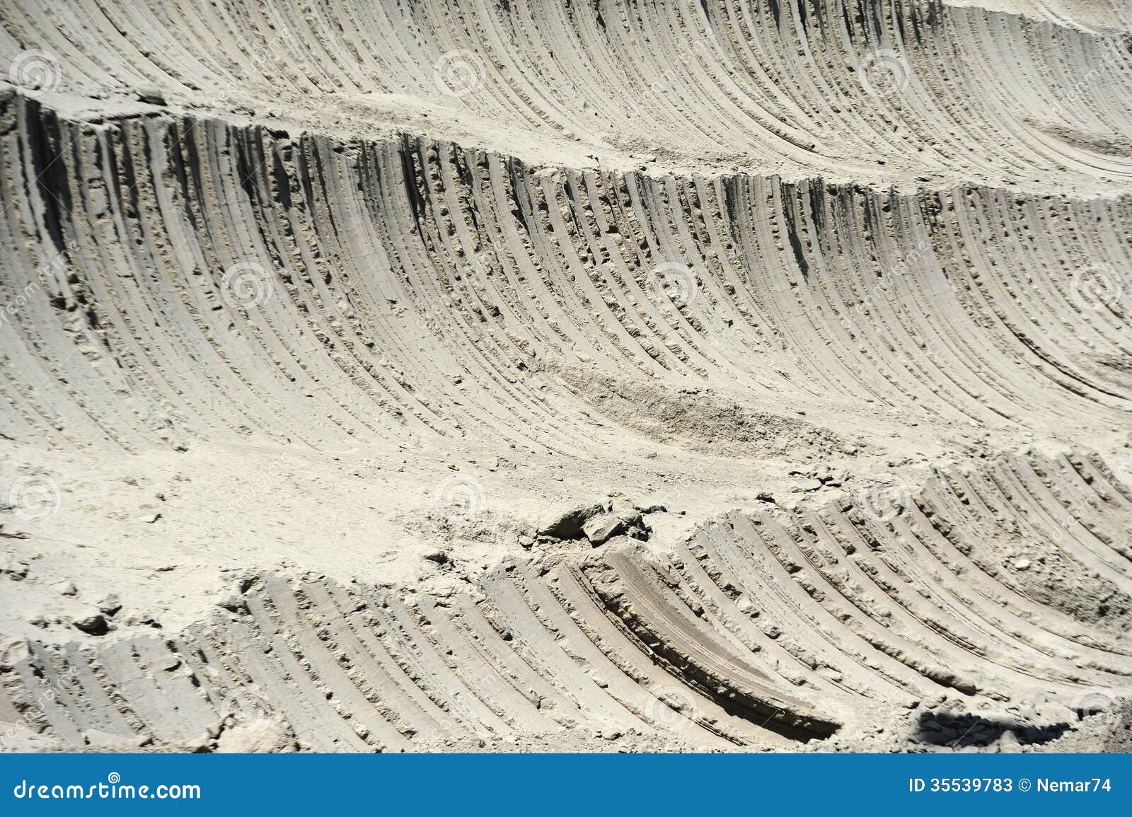 Close-up of Copper Mine Open Pit Excavation Stock Image - Image of ...