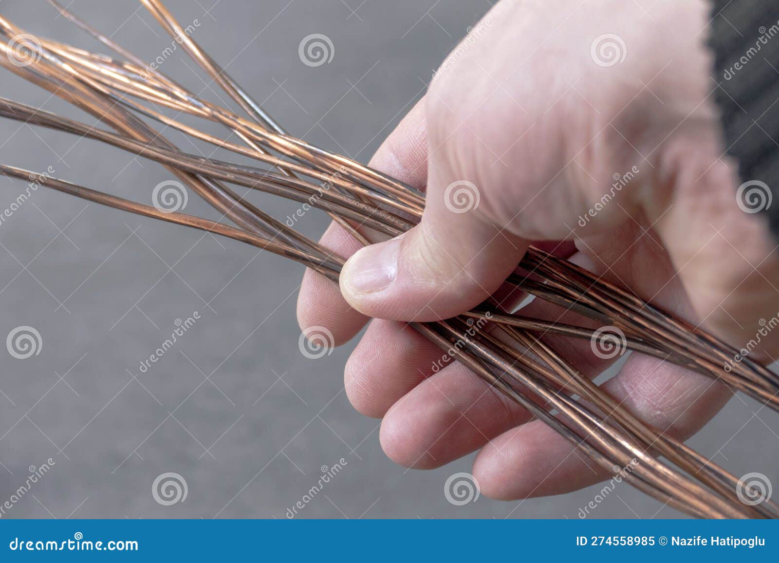 Close-up of Copper Wire Inside Electrical Wiring - Lots of Thick Copper ...