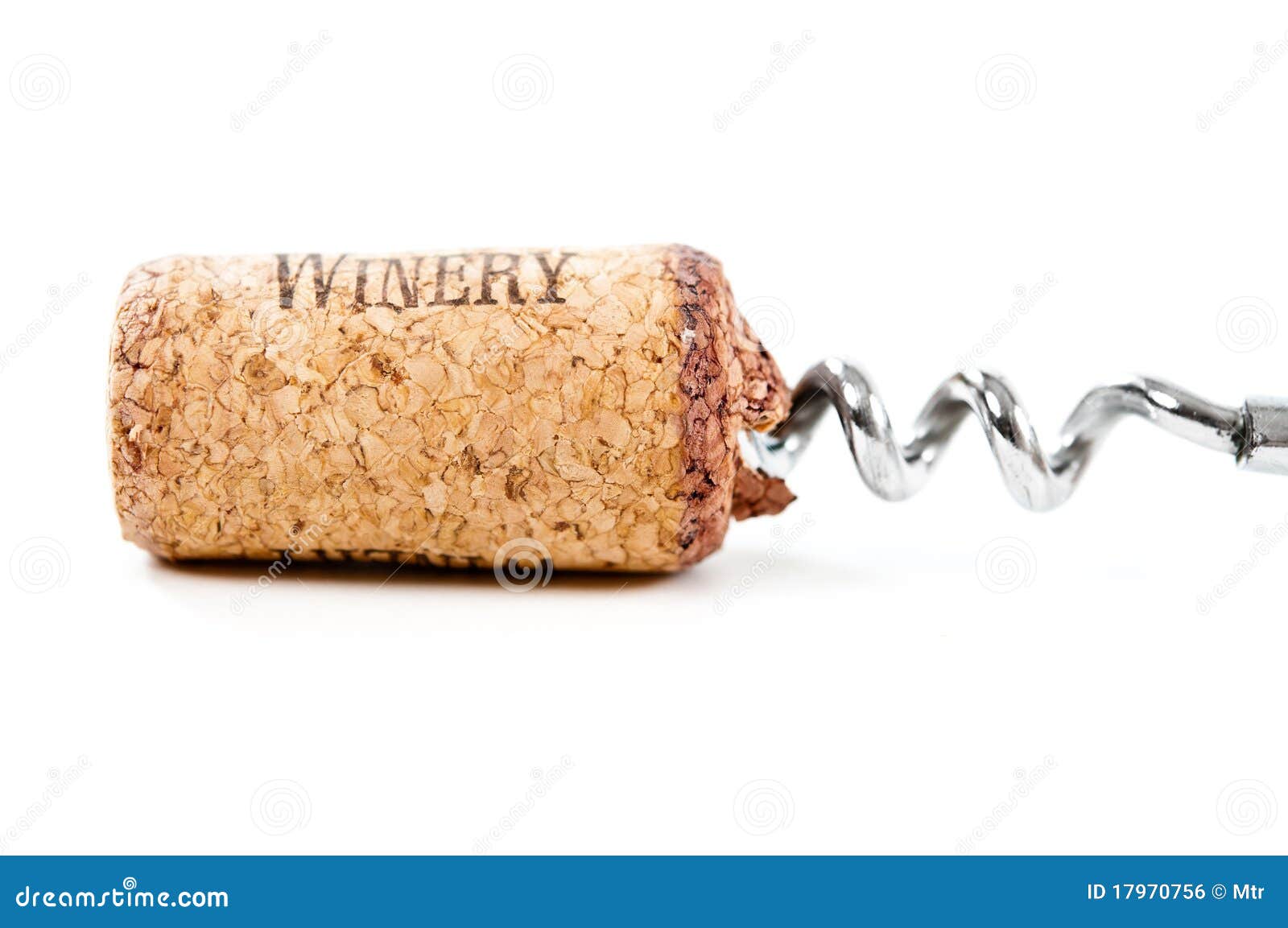 Close up of cork stock photo. Image of closeup, clipping - 17970756