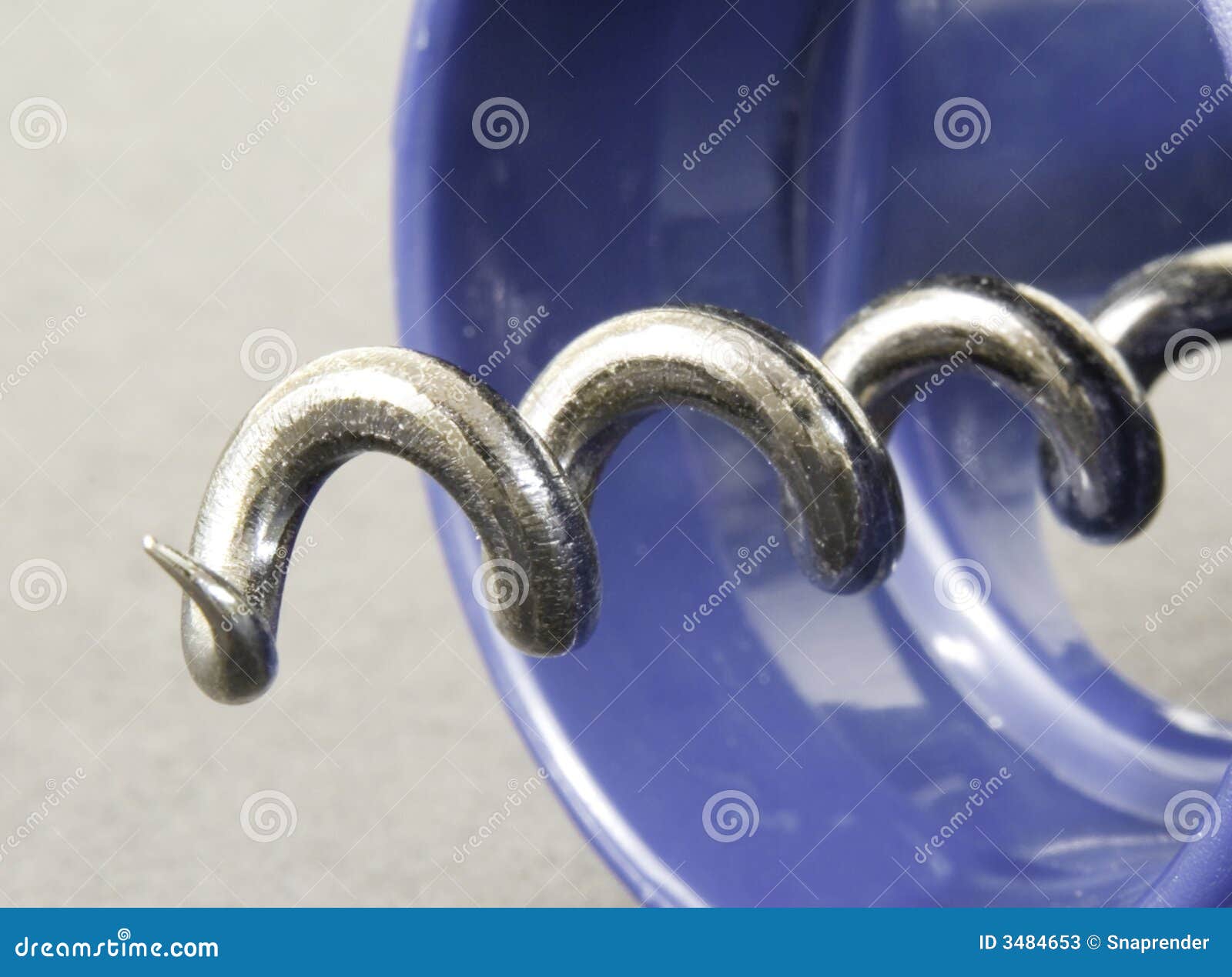Close up of Cork stock image. Image of spiral, corkscrew - 3484653