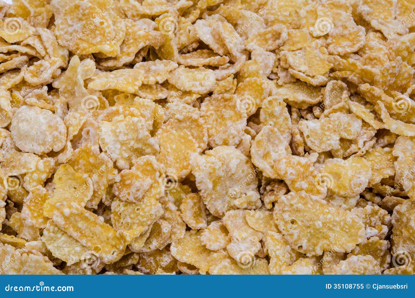 Close up of corn flakes stock image. Image of flake, nutrition - 35108755