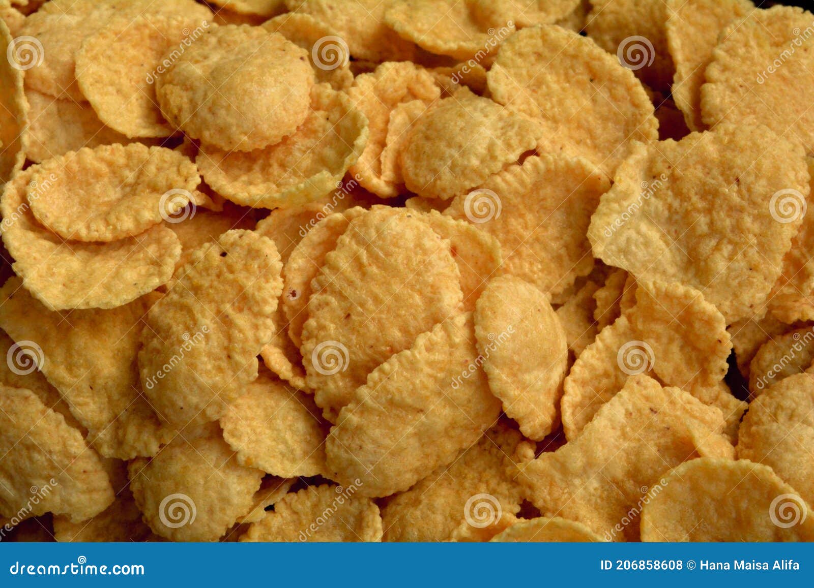 Close Up Cornflakes Texture Background Stock Photo - Image of produce ...