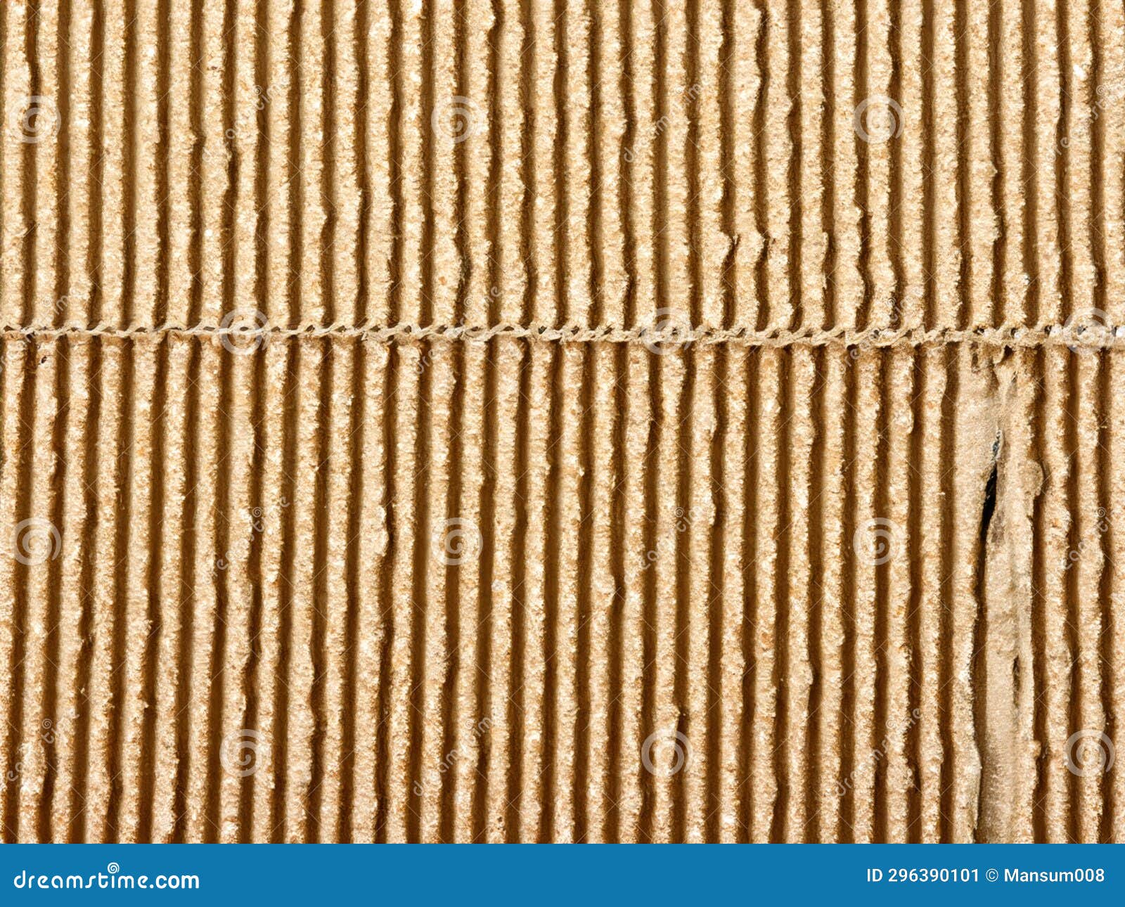 Corrugated Cardboard Texture Stock Image - Image of rough, closeup ...