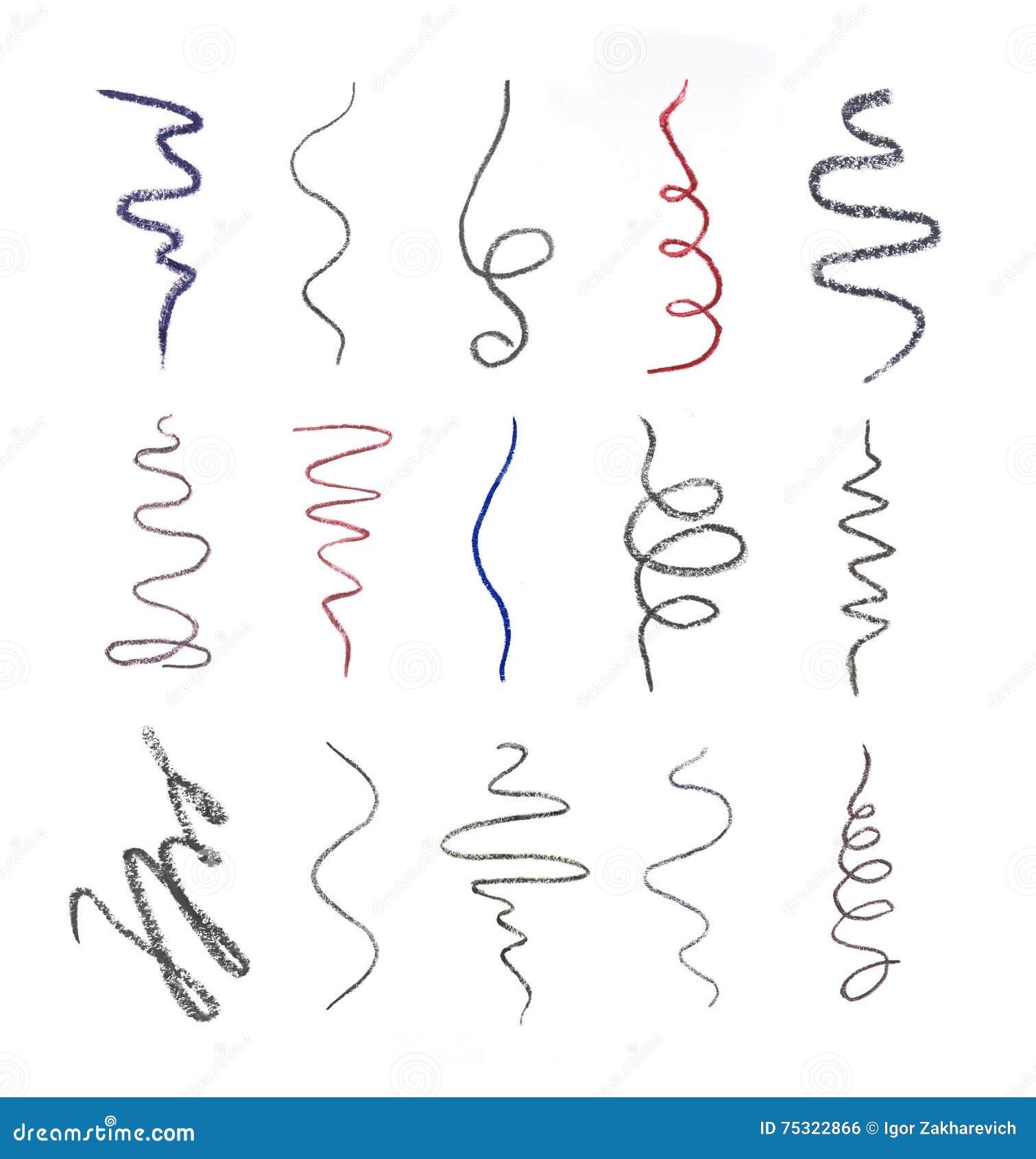 Color Pencil Drawing Strokes Stock Illustrations – 2,134 Color Pencil ...