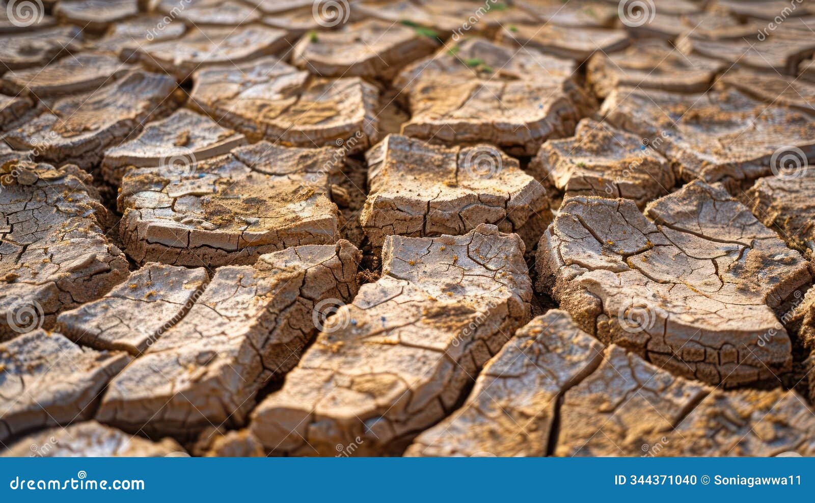 A Parched Landscape Caused By Lack Of Rainfall. Concept Dry Climate ...