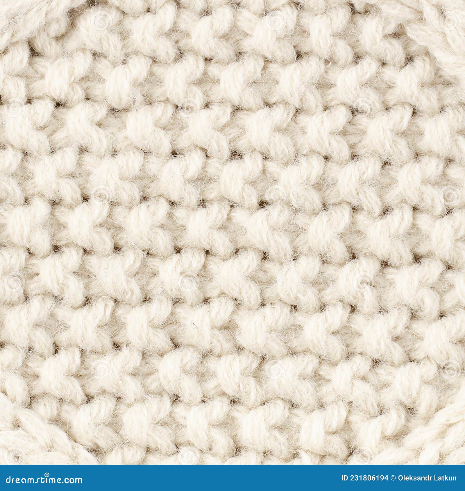 Close Up Cream Colored Wool. High Quality Photo Stock Photo - Image of ...
