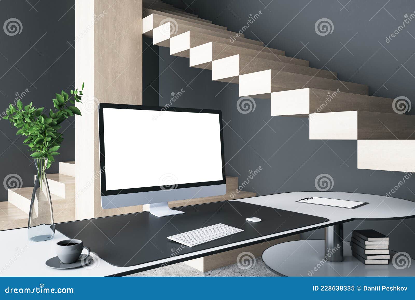 Desktop Frame Illustration, Picture Paper Frame, Vector With Die Cut ...