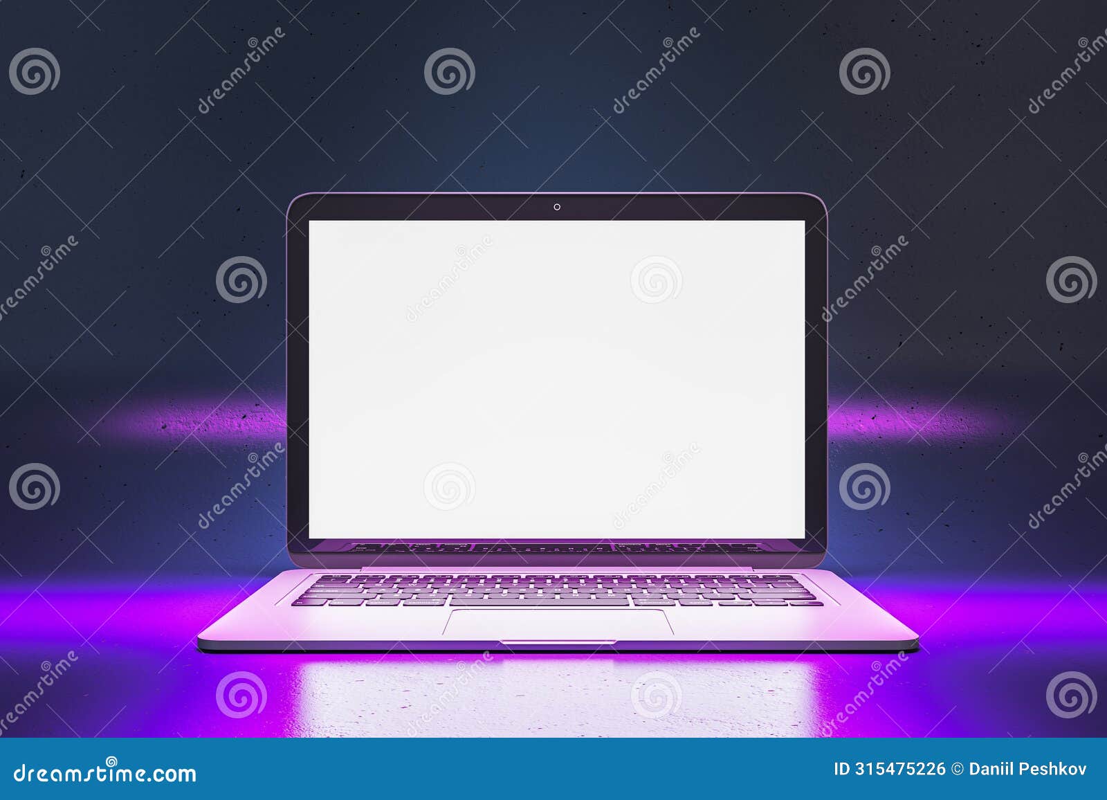 Mock-up Screen 2023-2024 Yers. Set Devices Black Colors. Laptop Pro And ...