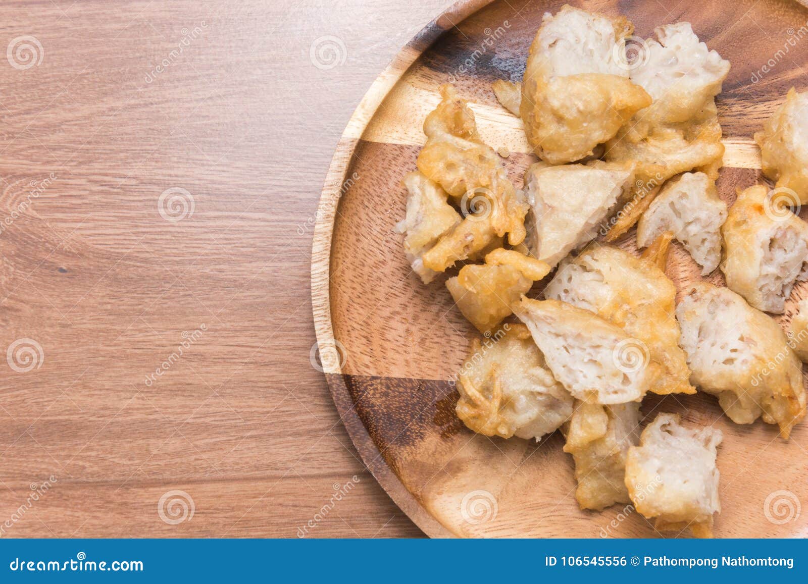 Crispy Fried Taro and Sauce Stock Photo - Image of crispy, china: 106545556