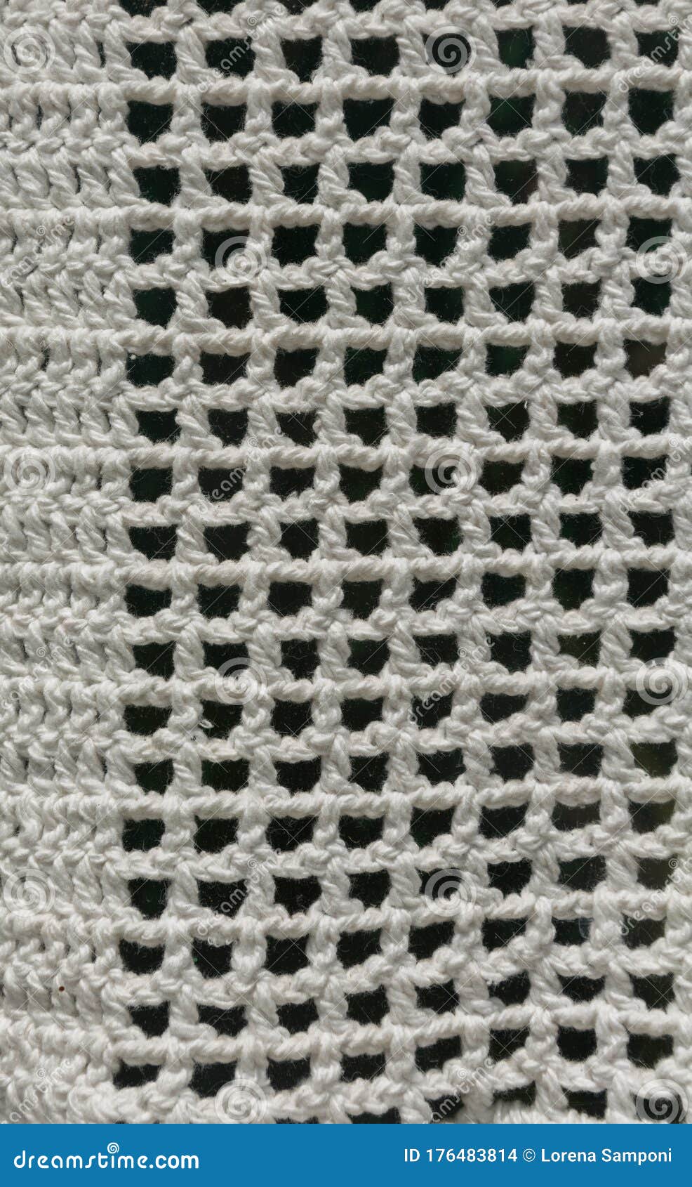 Close Up of Crochet Pattern Texture for Use As Background Stock Photo ...