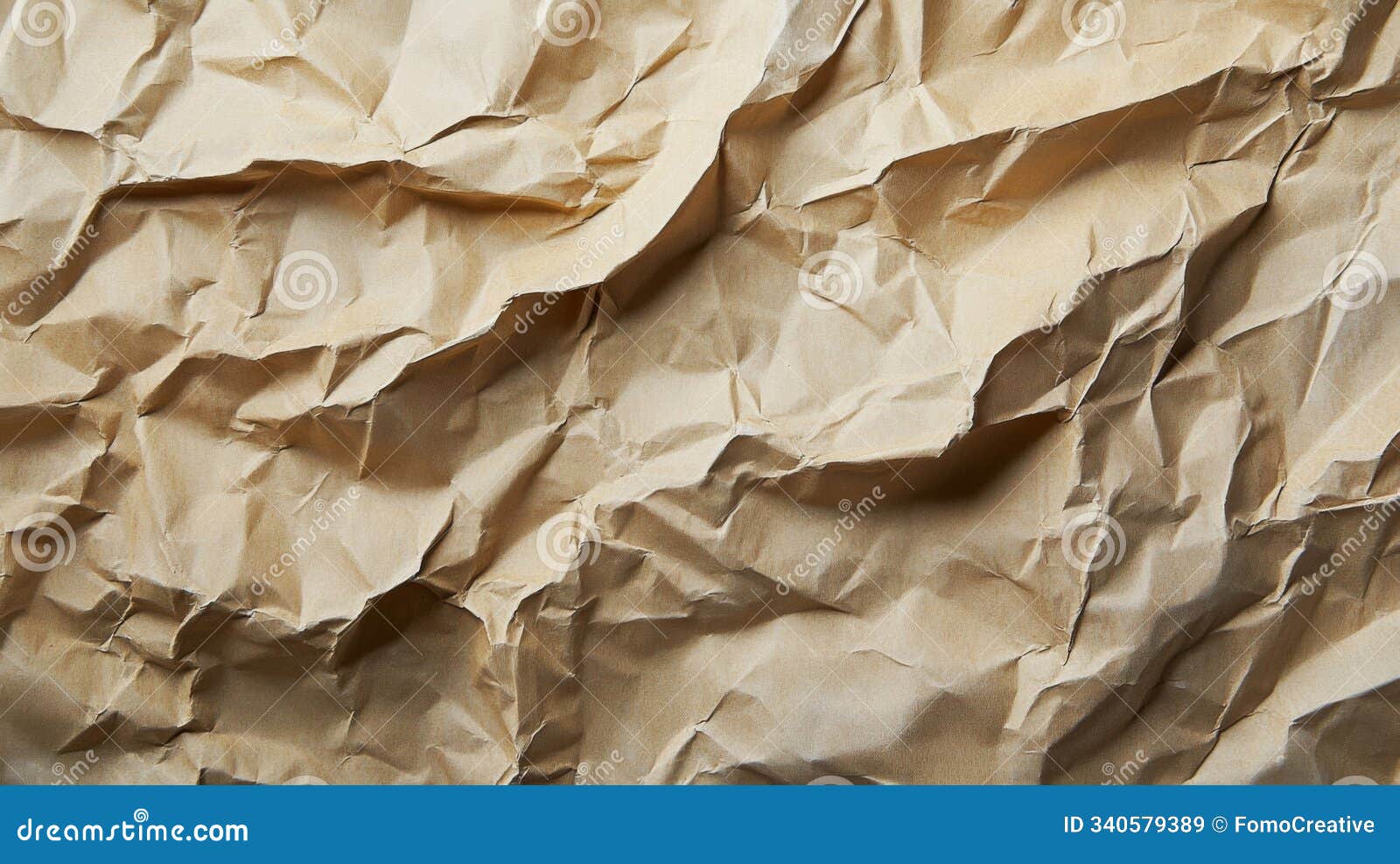 Close Up Crumpled White Paper Background Showing Crease Texture With ...