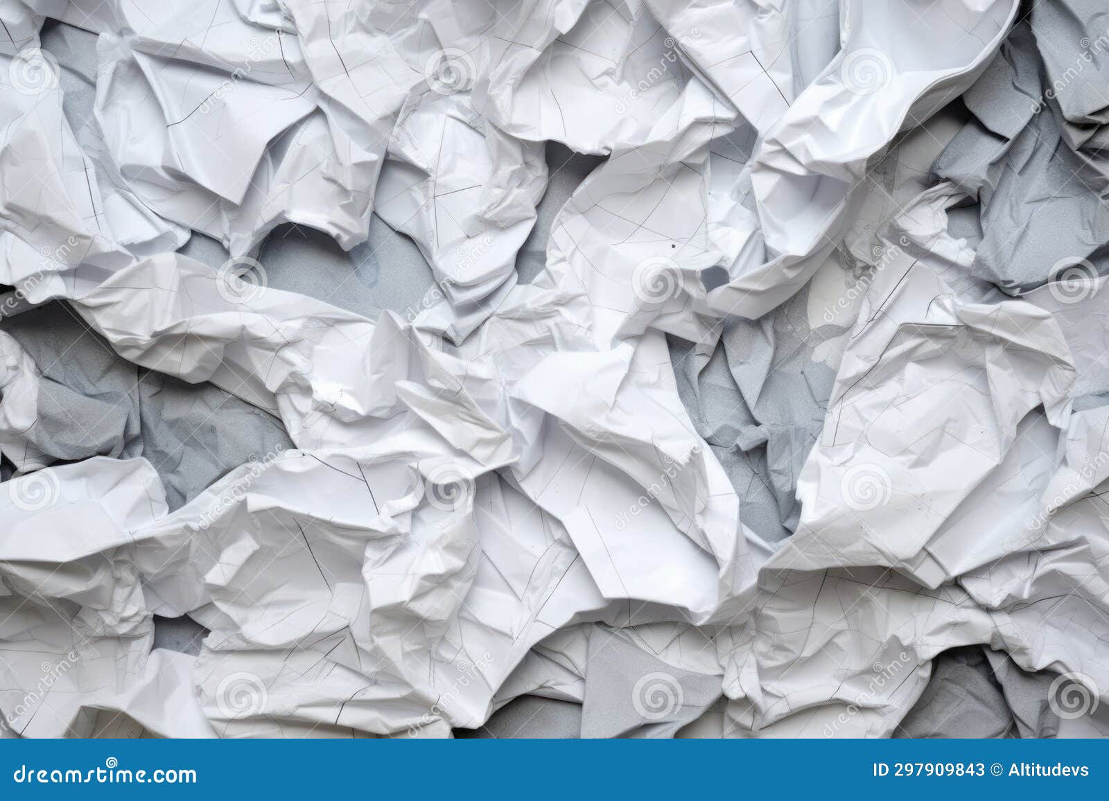 Close-up of a Crumpled Newspaper Page Stock Image - Image of source ...