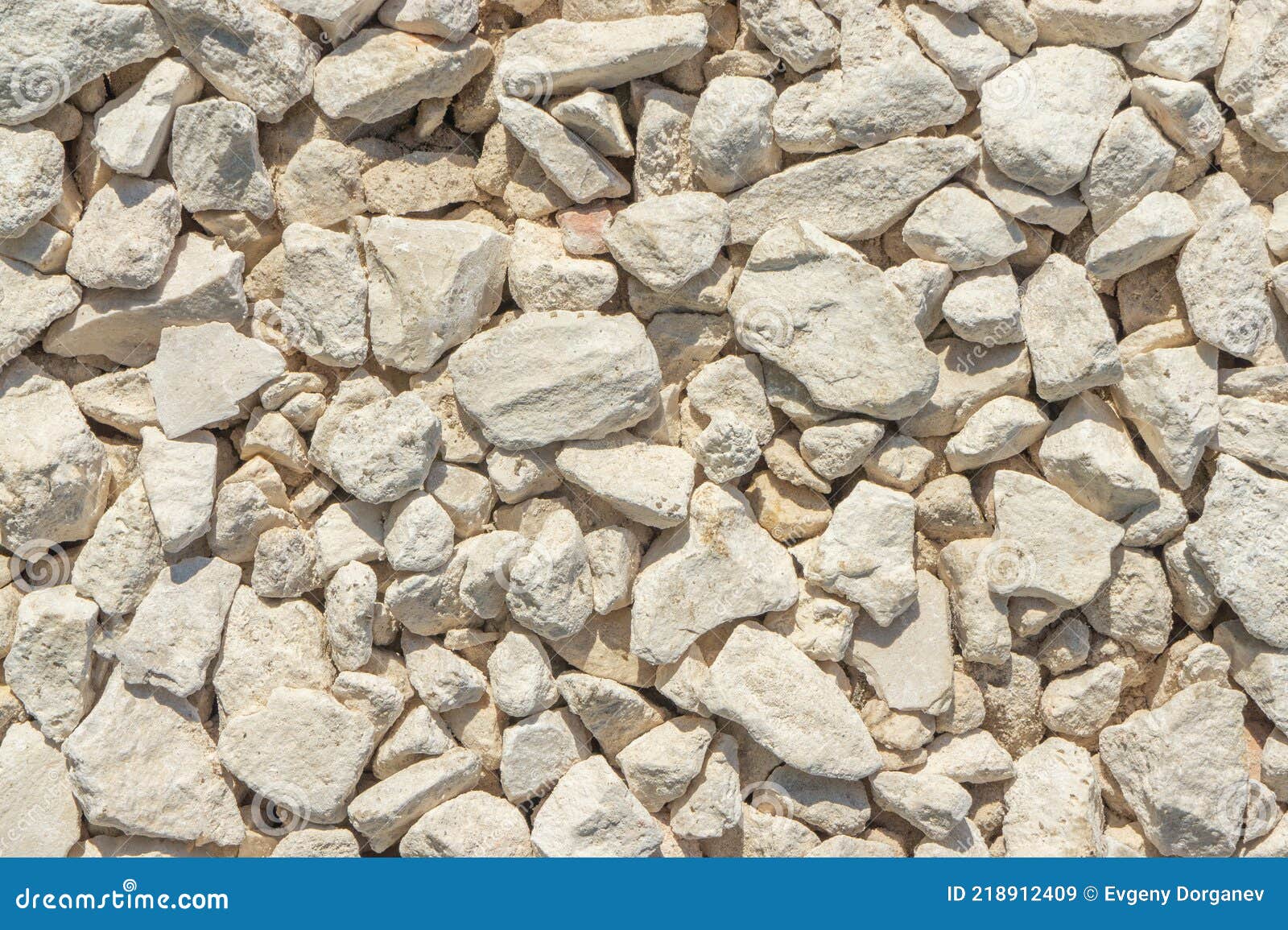 Close-up Crushed Stone Top View for Background Stock Image - Image of ...